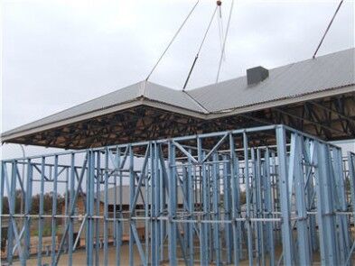 Roof Lifting - Custom Steel Frames