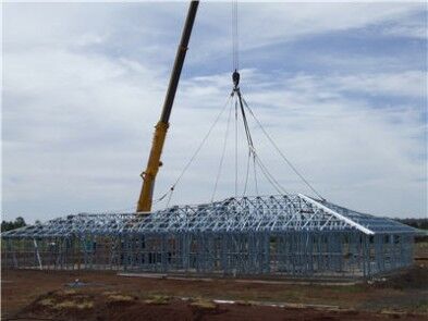 Roof Lifting - Custom Steel Frames