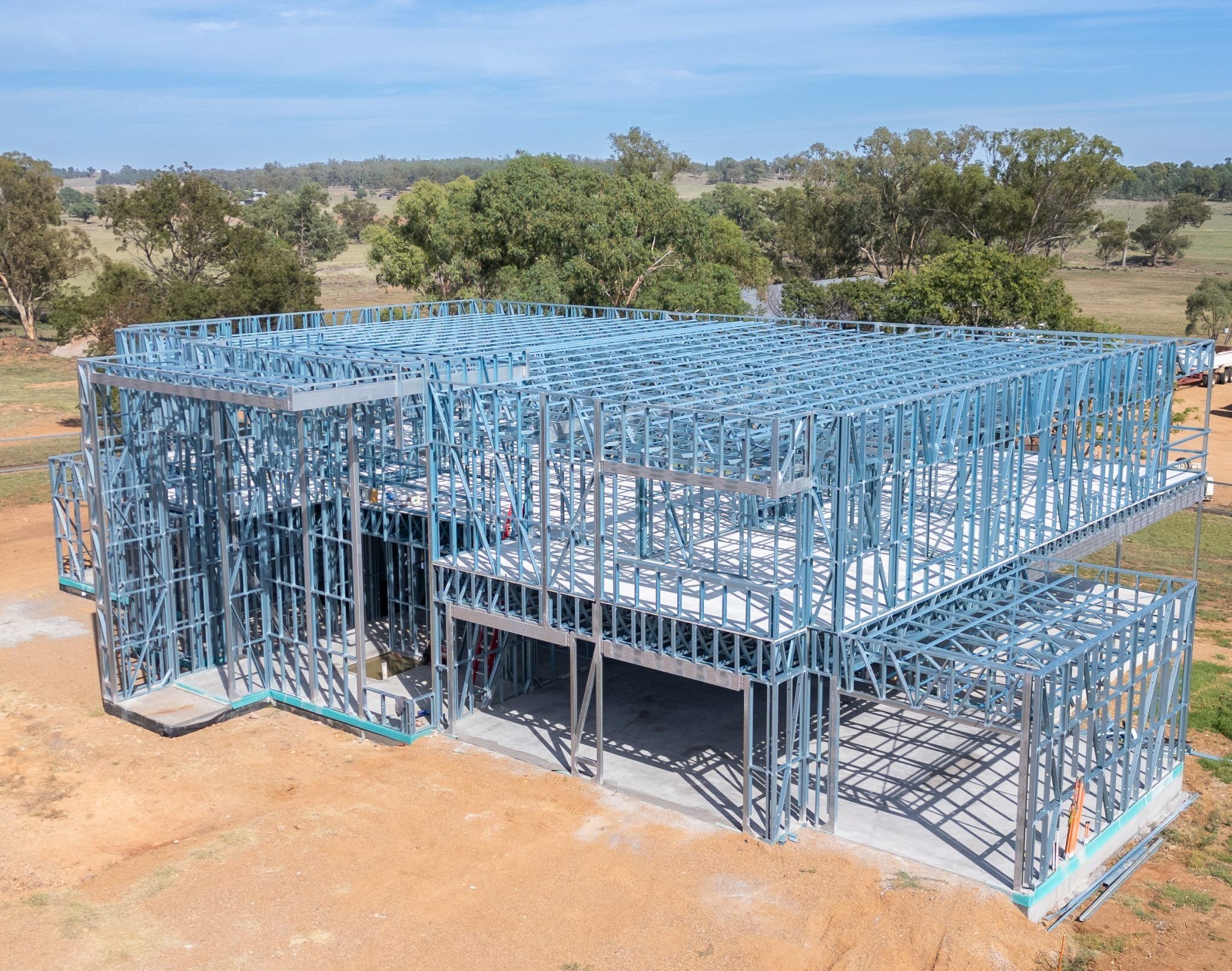 Custom Steel Frames - Steel Frames And Trusses Over 40 Years